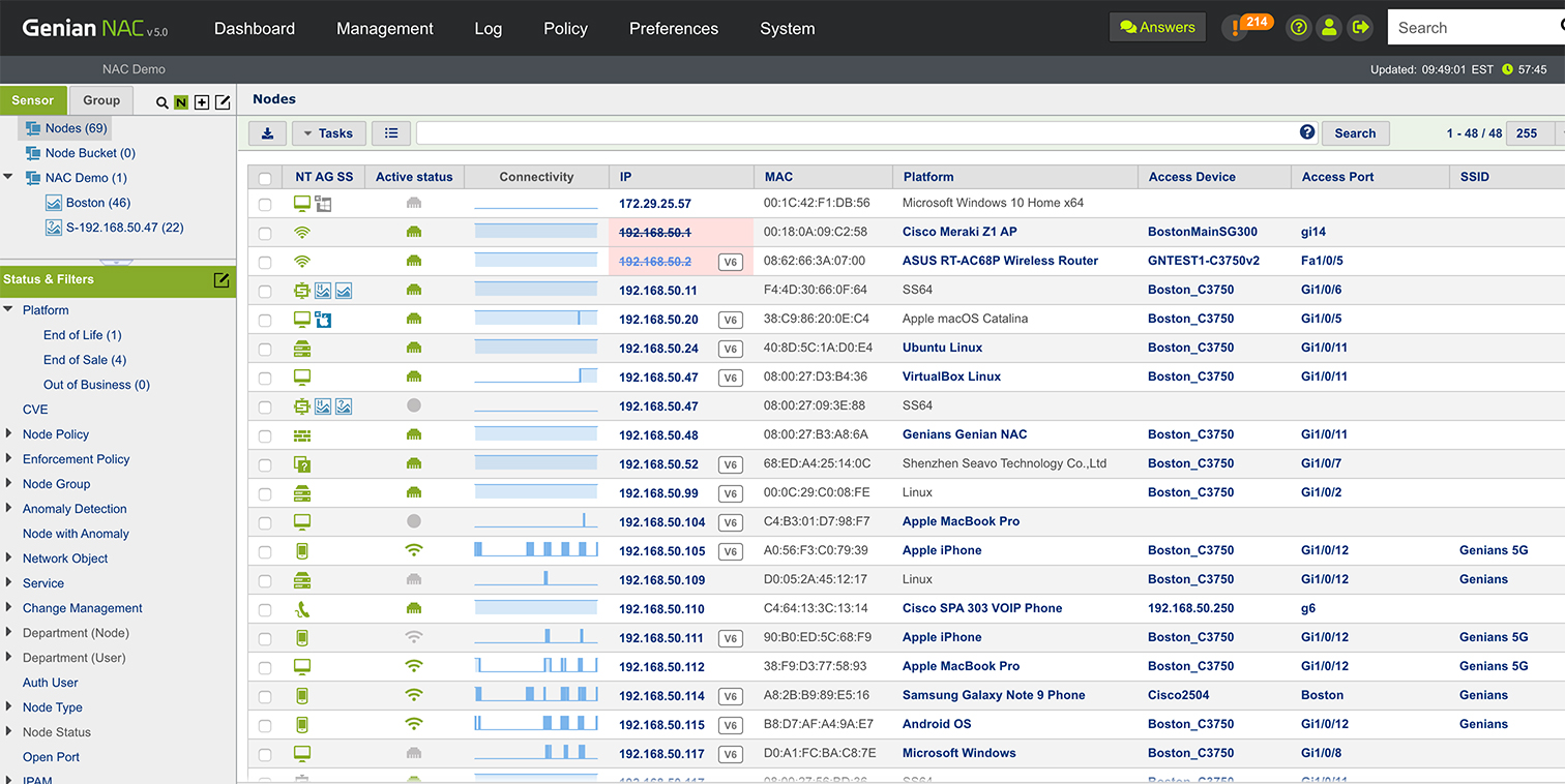 Network Access Control, Genian NAC - Genians